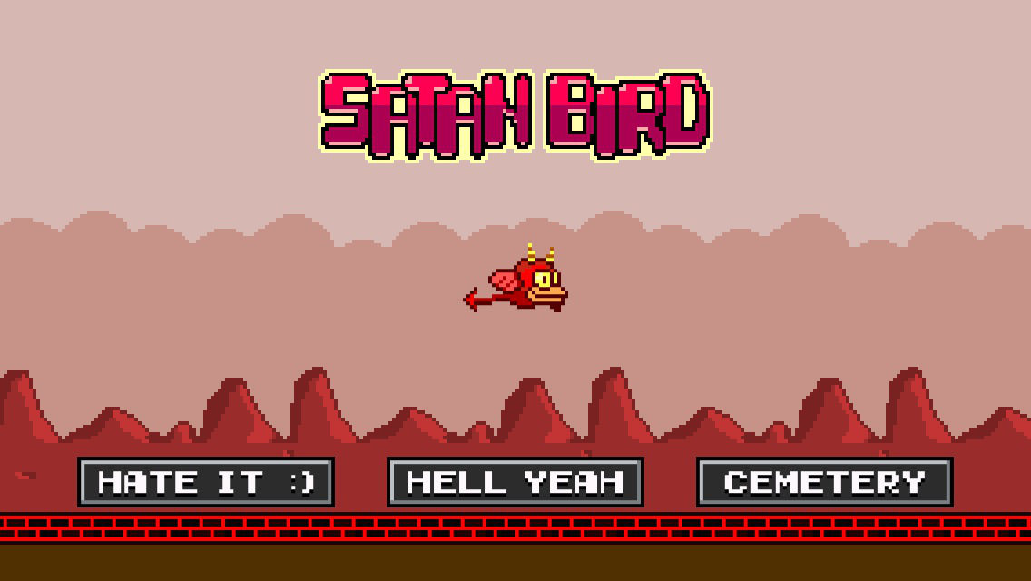 Satan Bird - True Face of Flappy One! for iOS (iPhone) - Free Download ...