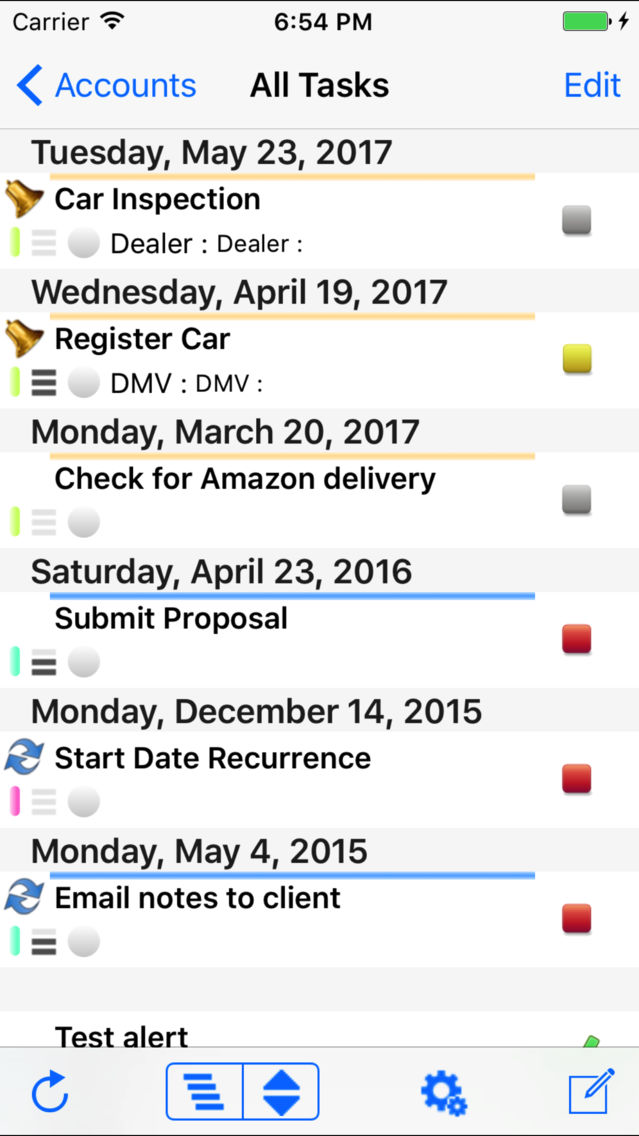 eTask for iOS (iPhone) Latest Version at $4.99 on AppPure