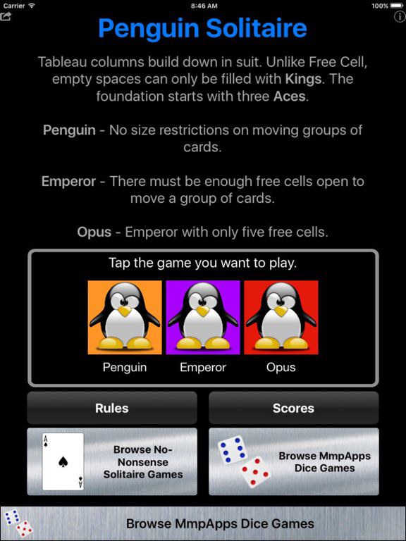 Penguin Solitaire for iOS (iPhone/iPad/iPod touch) - Free Download at AppPure