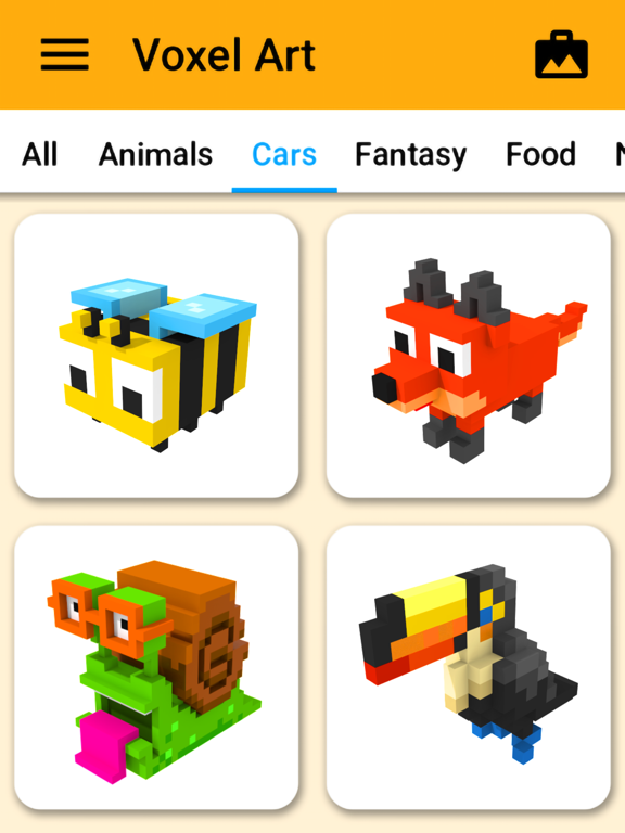 Voxel 3D - Pixel Art Maker for iOS (iPhone/iPad/iPod touch) - Free ...