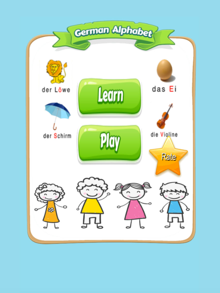 Learn German Alphabet for Kids for iOS (iPhone/iPad) Latest Version at ...