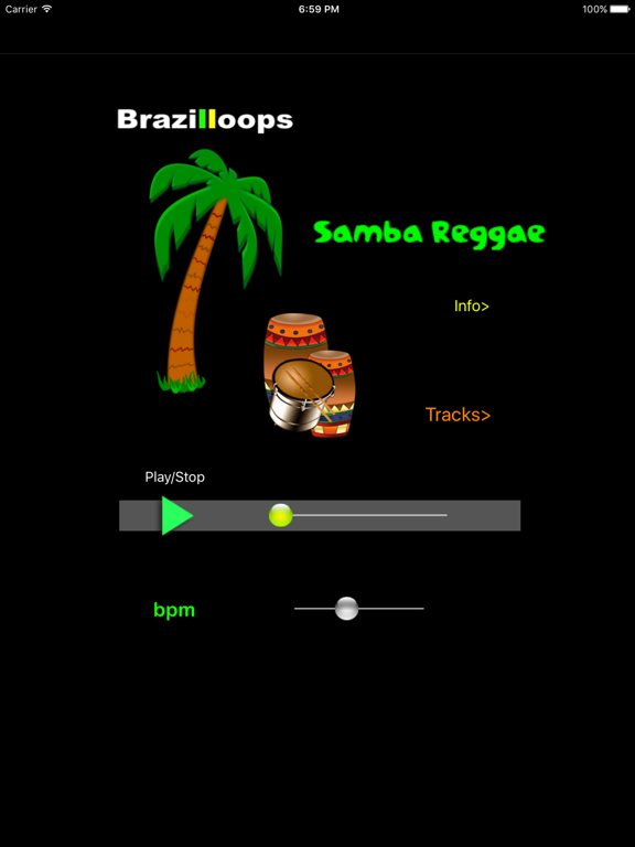 Brazilloops Samba Reggae for iOS (iPhone/iPad) Latest Version at $5.99 ...