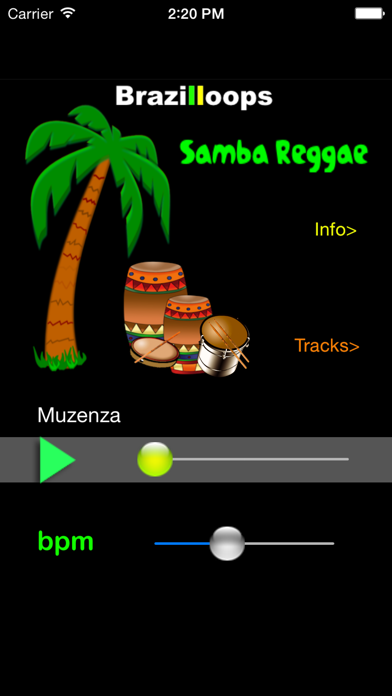 Brazilloops Samba Reggae for iOS (iPhone/iPad) Latest Version at $5.99 ...