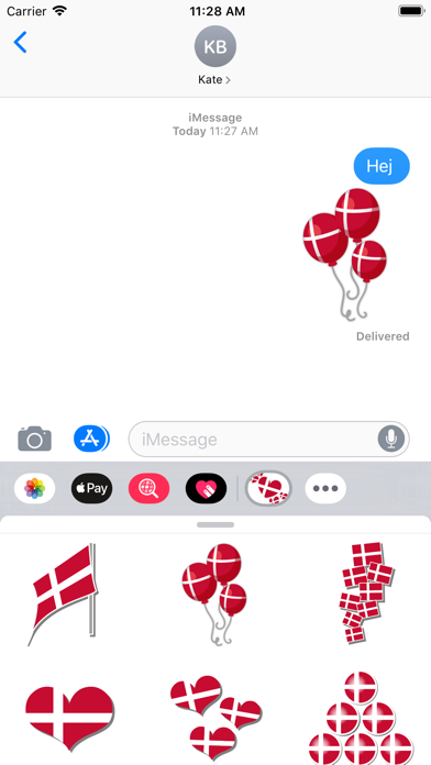Dannebrog 800 stickers for iOS (iPhone/iPad/iPod touch) - Free Download ...