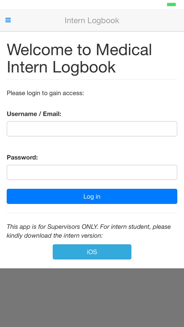Med. Intern Logbook-Supervisor for iOS (iPhone/iPad) - Free Download at ...