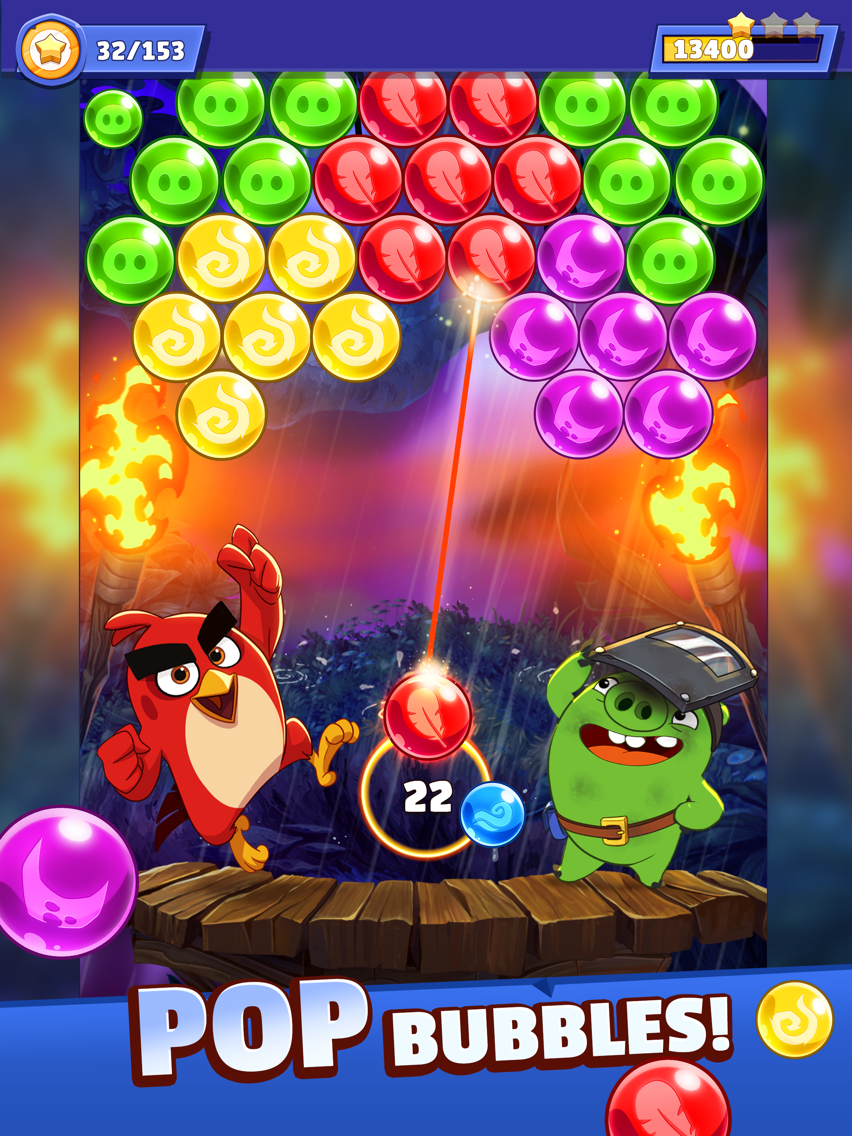 Angry Birds POP Blast pour iOS (iPhone/iPad) - Téléchargement gratuit ...