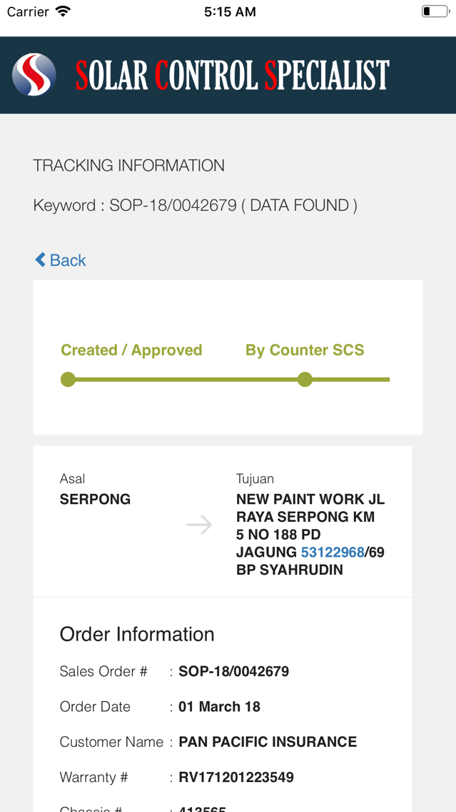 SCS Tracking for iOS (iPhone) - Free Download at AppPure