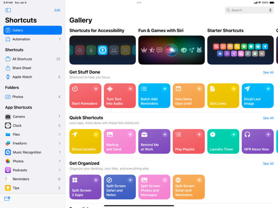 Shortcuts for iOS (iPhone/iPad) - Free Download at AppPure