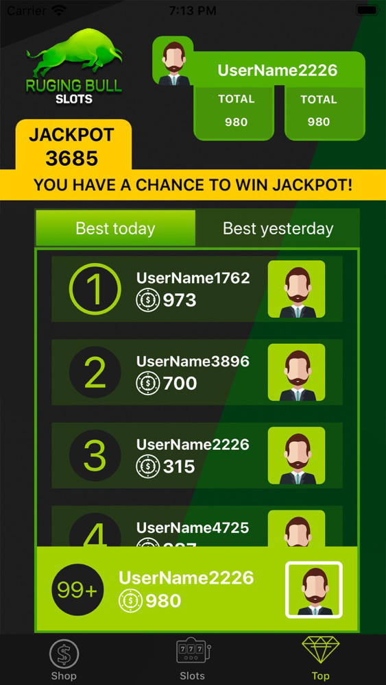 Raging Bull Slot Machines for iOS (iPhone) - Free Download at AppPure