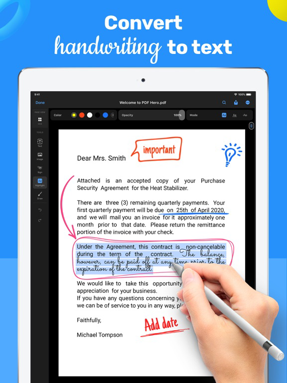 PDF Hero - PDF Editor & Reader for iOS (iPhone/iPad/iPod touch) - Free ...