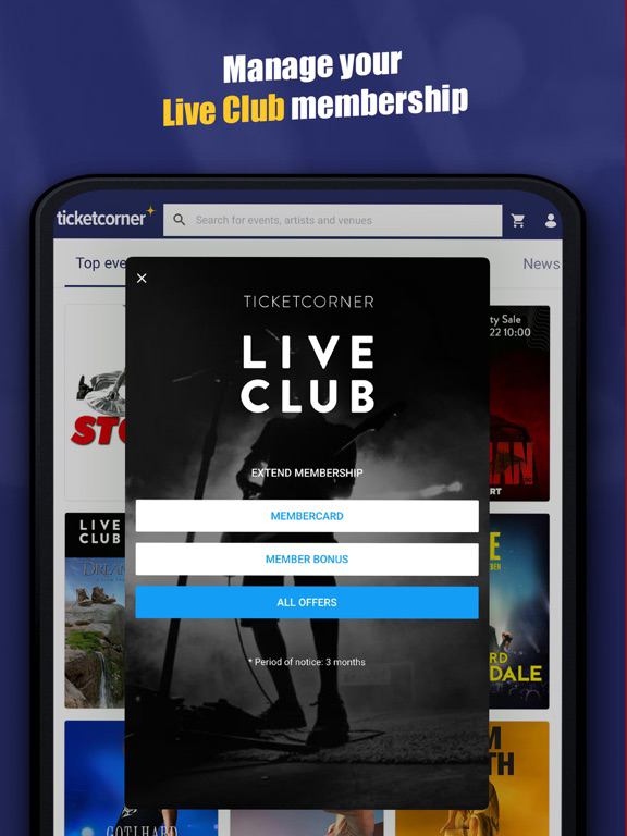 Ticketcorner - Event Tickets for iOS (iPhone/iPad/iPod touch) - Free ...