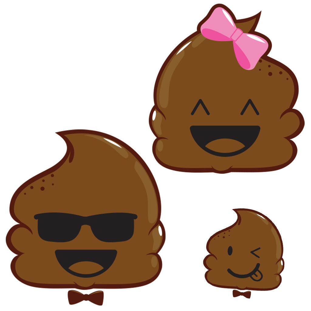 Poop Emoticons Stickers for iOS (iPhone/iPad) Latest Version at $0.99 ...