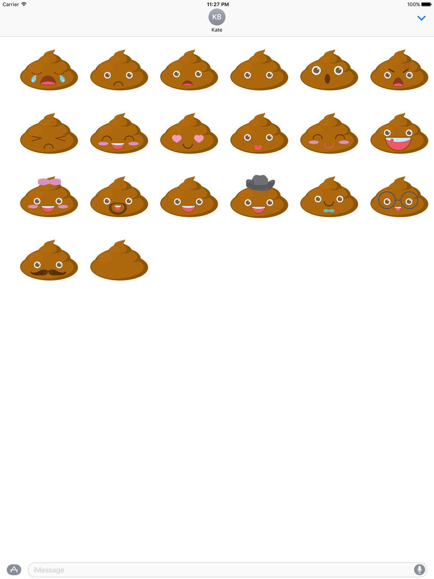 Cute Poop Emoji Poopmoji for iOS (iPhone/iPad) Latest Version at $0.99 ...