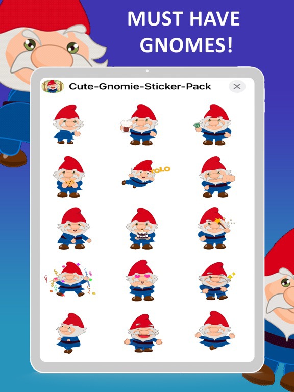 Hysterical Happy Gnome Emojis for iOS (iPhone/iPad/iPod touch) Latest ...