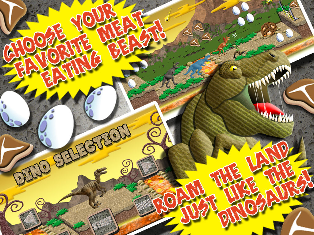 Dinosaur Rampage Assault FREE - The Stone Age Prehistoric Dino Hunt ...