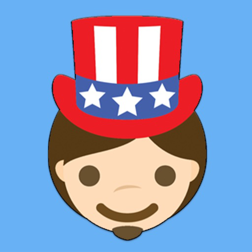 Uncle Sam emoji - USA stickers for iOS (iPhone/iPad/iPod touch) Latest ...