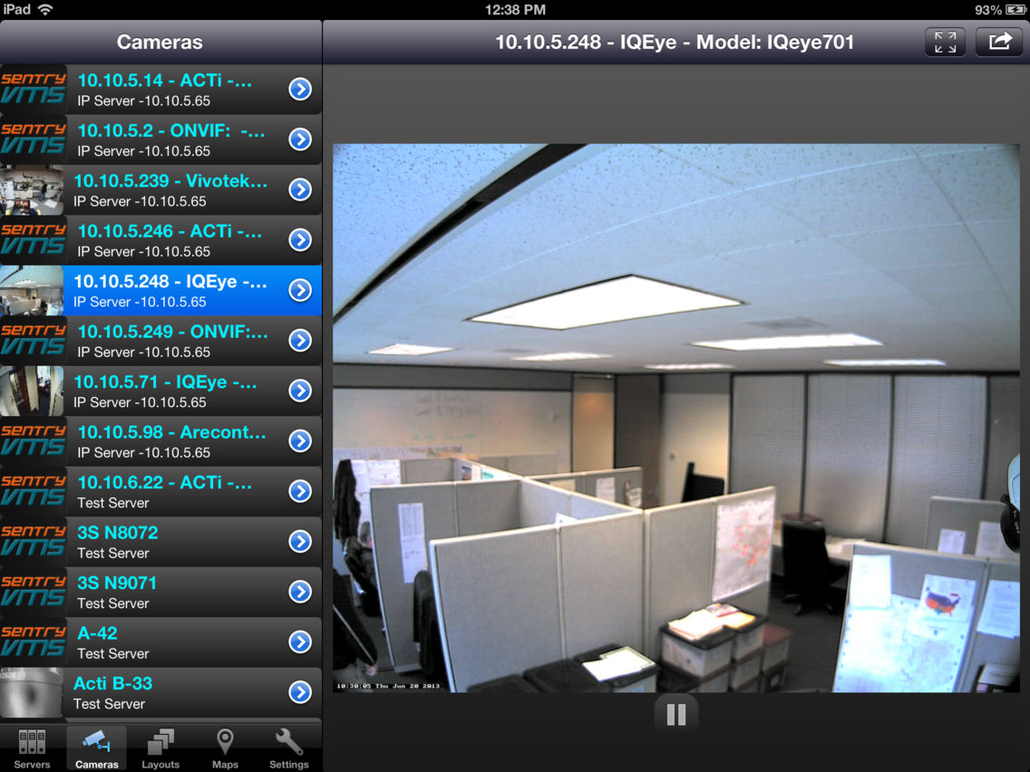 Sentry VMS for iOS (iPhone/iPad) - Free Download at AppPure
