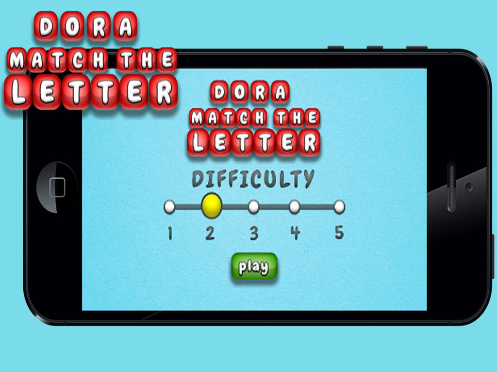 Dora Match The Letter. English alphabet letters and phonics matching ...
