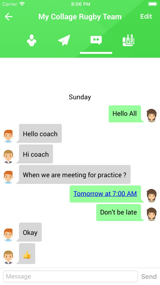 TeamTalks for iOS (iPhone) - Free Download at AppPure