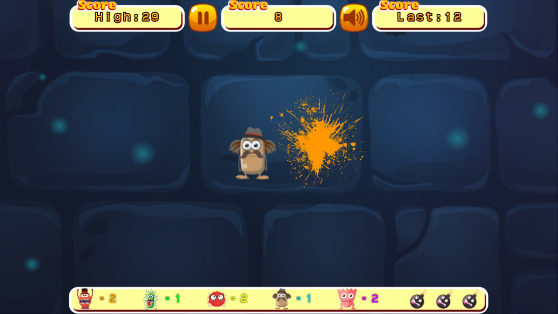 Tap Monsters : Quick smash game for iOS (iPhone/iPad) - Free Download ...