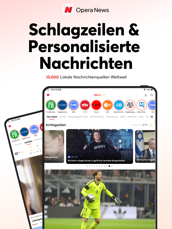 Laden Sie Opera News-topaktuell & lokal für iOS (iPhone/iPad) bei ...
