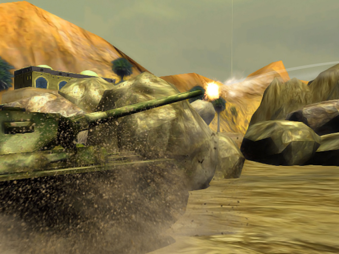Clash of Tanks Tropical Island Warfare First Person Missile Shooter ...