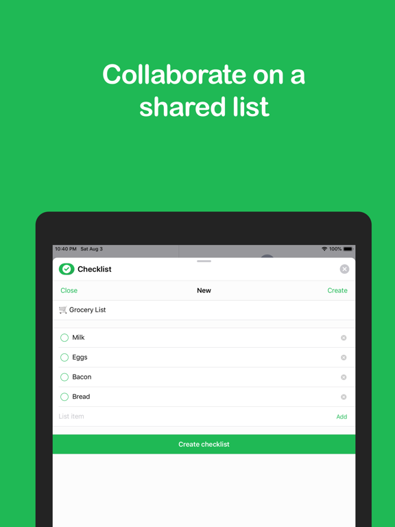 Checklist - Todo - Tasks for iOS (iPhone/iPad/iPod touch) - Free Download at AppPure