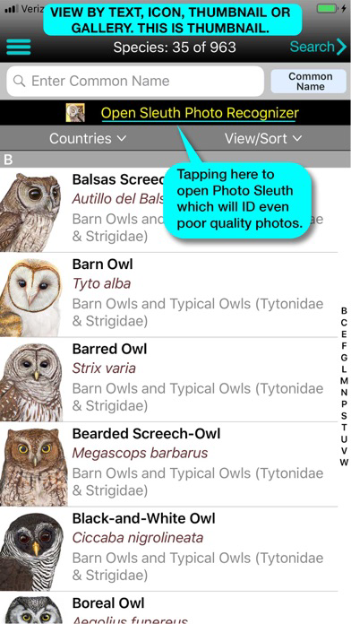 iBird Pro Guide to Birds for iOS (iPhone/iPad) - Free Download at AppPure