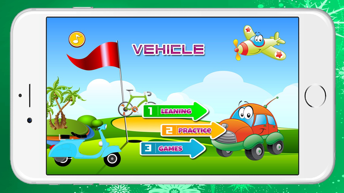 Learning Vehicle Vocabulary for Kids for iOS (iPhone/iPad) - Free ...