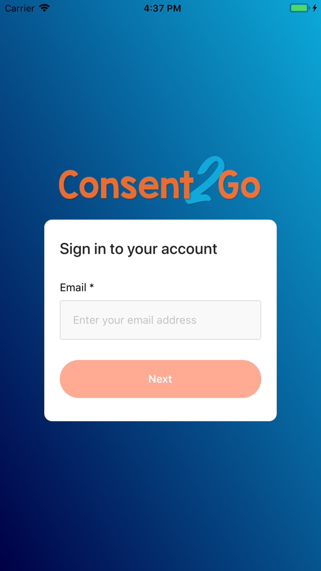 Consent2Go for iOS (iPhone/iPad) - Free Download at AppPure