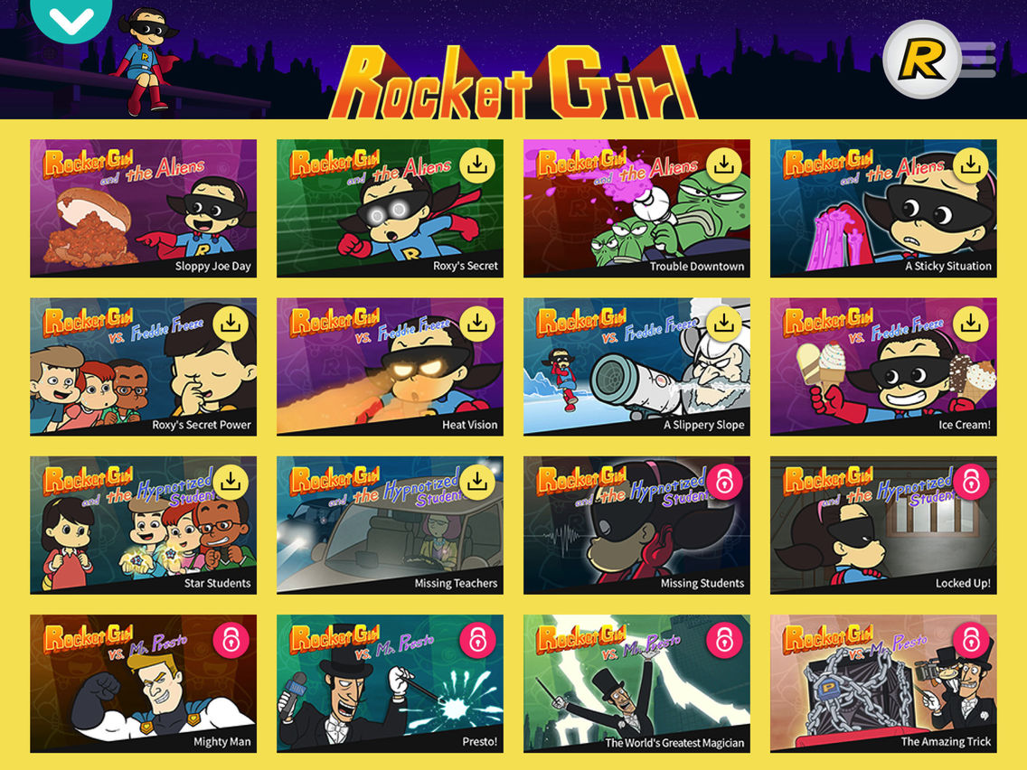 Rocket Girl - Little Fox Storybook for iOS (iPhone/iPad) - Free ...