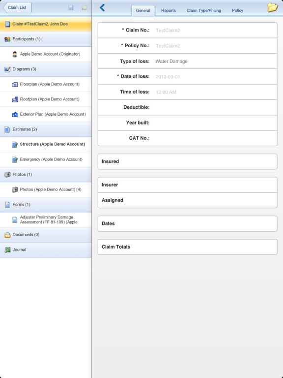 Symbility Mobile Claims for iOS (iPhone/iPad/iPod touch) - Free ...
