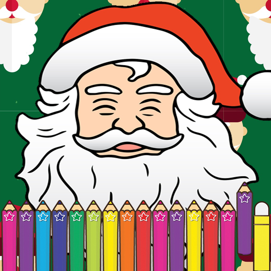 Christmas Coloring for Children Holiday Games for iOS (iPhone/iPad ...
