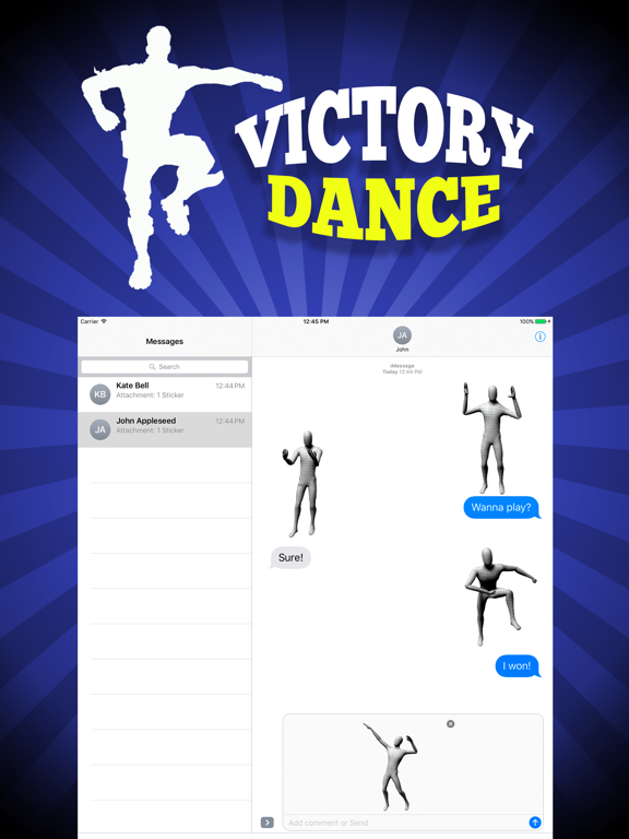 Victory Dance Emoji & Emotes for iOS (iPhone/iPad/iPod touch) Latest ...