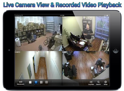 iOS(iPhone/iPad/iPod touch)용 iDVR-PRO Viewer: Live CCTV Camera View and ...
