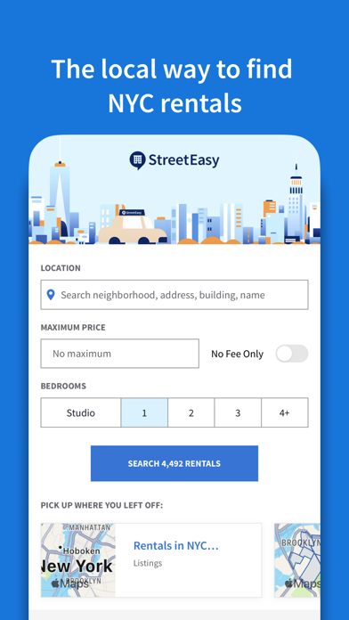 StreetEasy NYC Rentals for iOS (iPhone/iPad) - Free Download at AppPure
