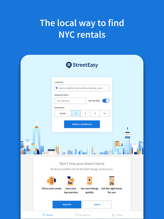 StreetEasy NYC Rentals for iOS (iPhone/iPad) - Free Download at AppPure