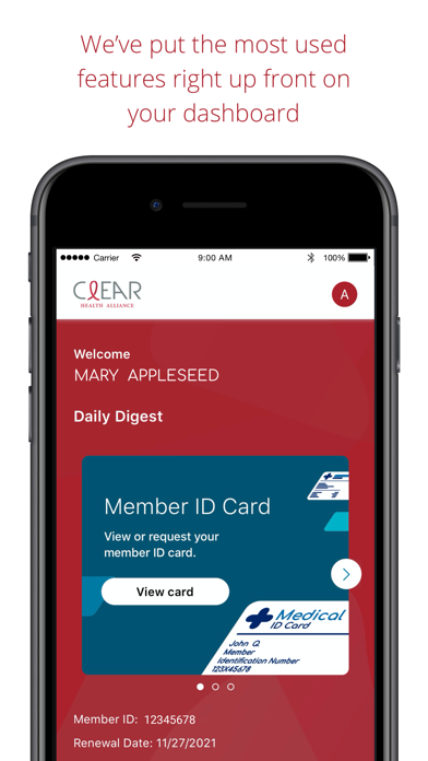 Clear Health Alliance for iOS (iPhone/iPod touch) - Free Download at ...