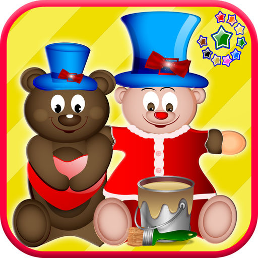 Teddy bear maker SpinArt - kids & toddlers educational game for iOS ...