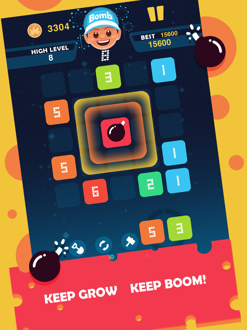 Mr Bomb Merged, BOOM! ( Legendary Bomber Ninja ) for iOS (iPhone/iPad ...
