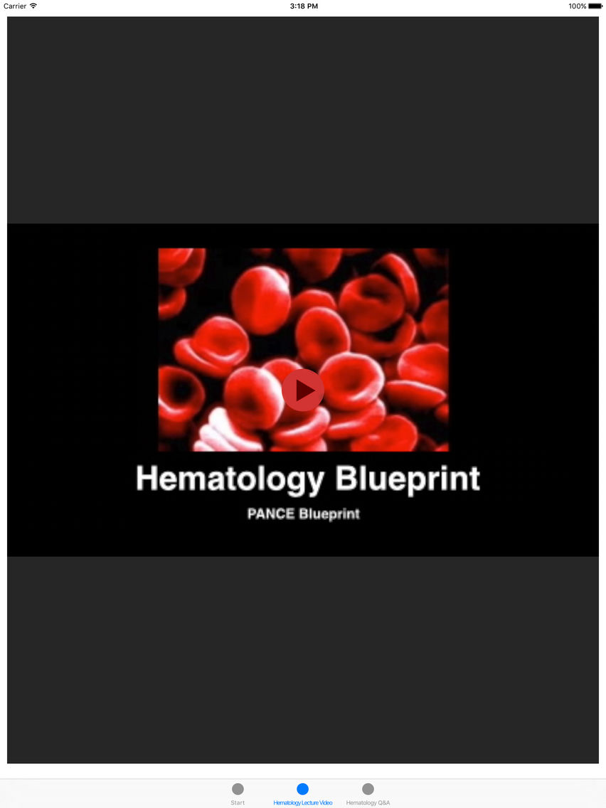 Hematology Blueprint PANCE PANRE Review Course for iOS (iPhone/iPad ...