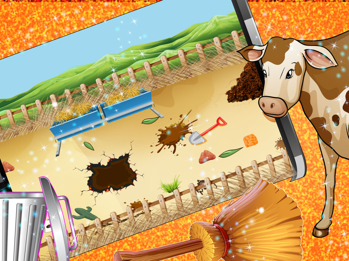 Farm Wash - House clean up and animal care fun for kids for iOS (iPhone ...