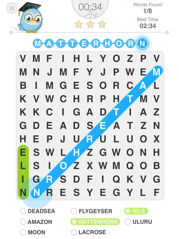 Word Search ~ Newspaper Word Puzzles for iOS (iPhone/iPad/iPod touch ...
