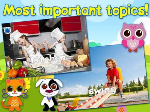 Baby First Words Book 1 Basics. Free Educational Games For Toddlers ...