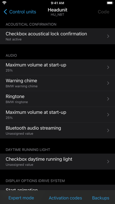 BimmerCode for BMW and MINI for iOS (iPhone/iPad) - Free Download at AppPure