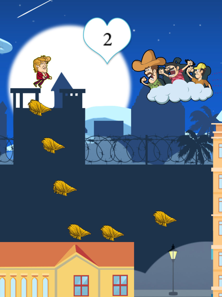 Donald Jump - Trump Jumping The Presidential Freedom Border para iOS ...