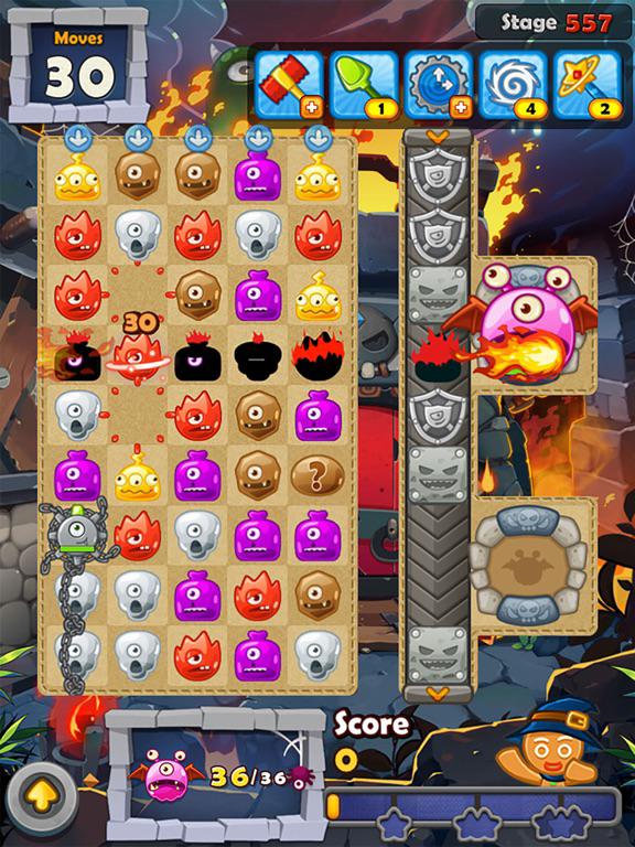 Monster Busters:Match 3 Puzzle for iOS (iPhone/iPad/iPod touch) - Free ...