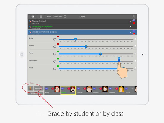 Teachers Grade Book for iOS (iPad) - Free Download at AppPure
