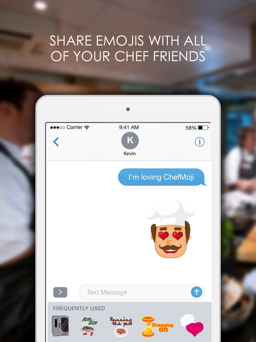 Chefmoji: Emojis & Stickers for Professional Chefs for iOS (iPhone/iPad ...