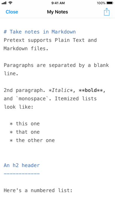 Pretext for iOS (iPhone/iPad/iPod touch) - Free Download at AppPure